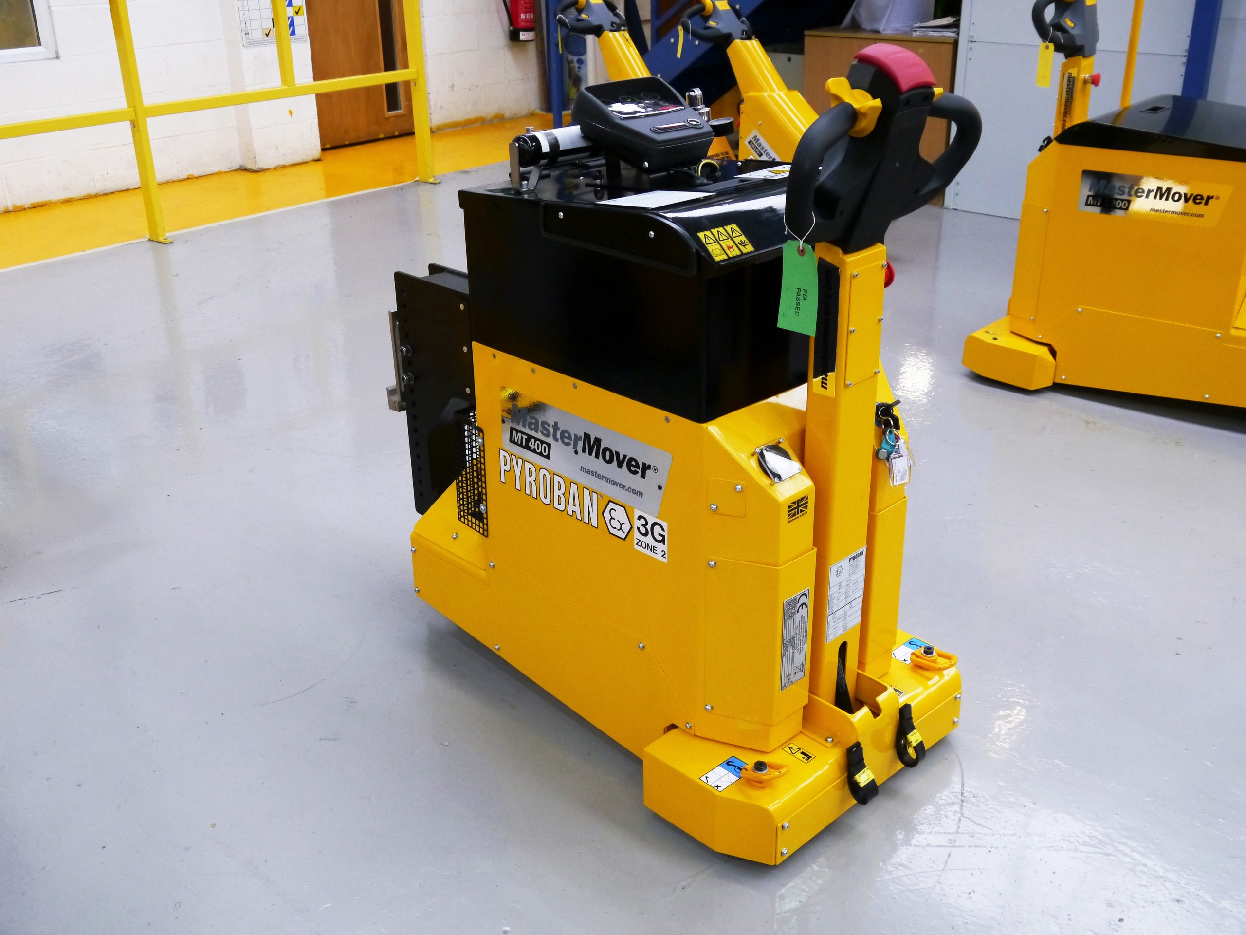 Coatings Manufacturer Implements ATEX-rated Tugs