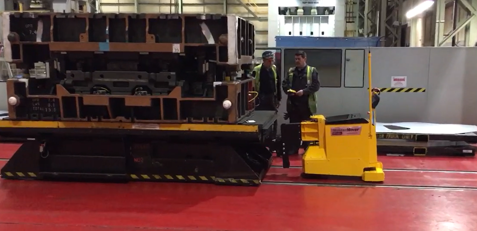 Electric Tug Enables Quick Die Changeovers (SMED) at Nissan