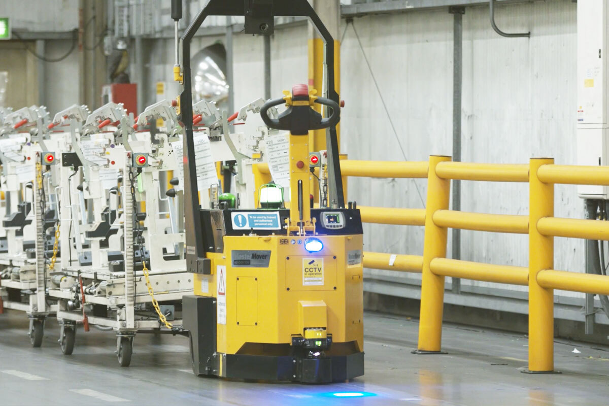 Exclusive Live AGV Demonstration at ProMat '25